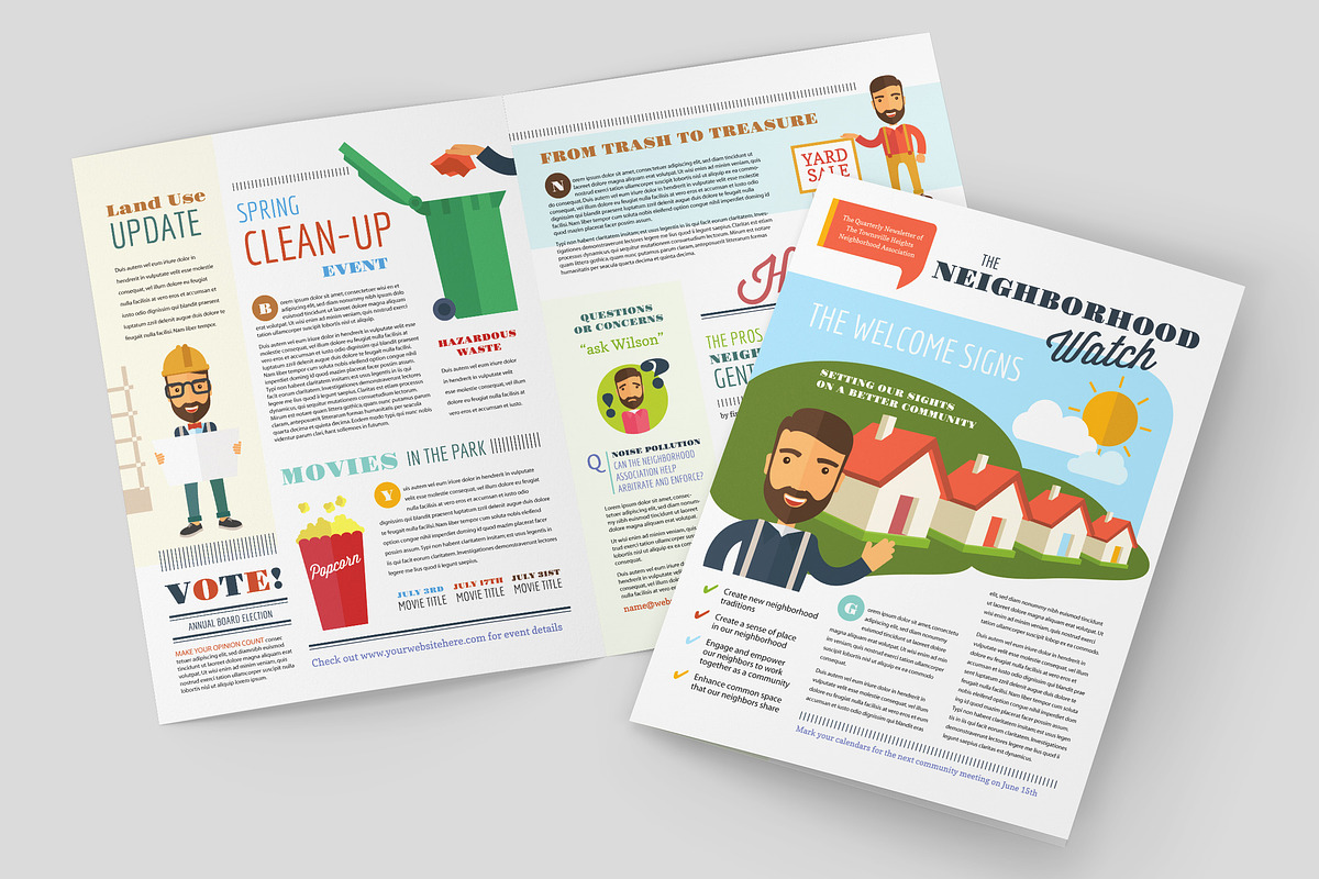 HOA Newsletter Template