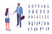 300+ Isometric People vector set, a Person Illustration by Vector_Art