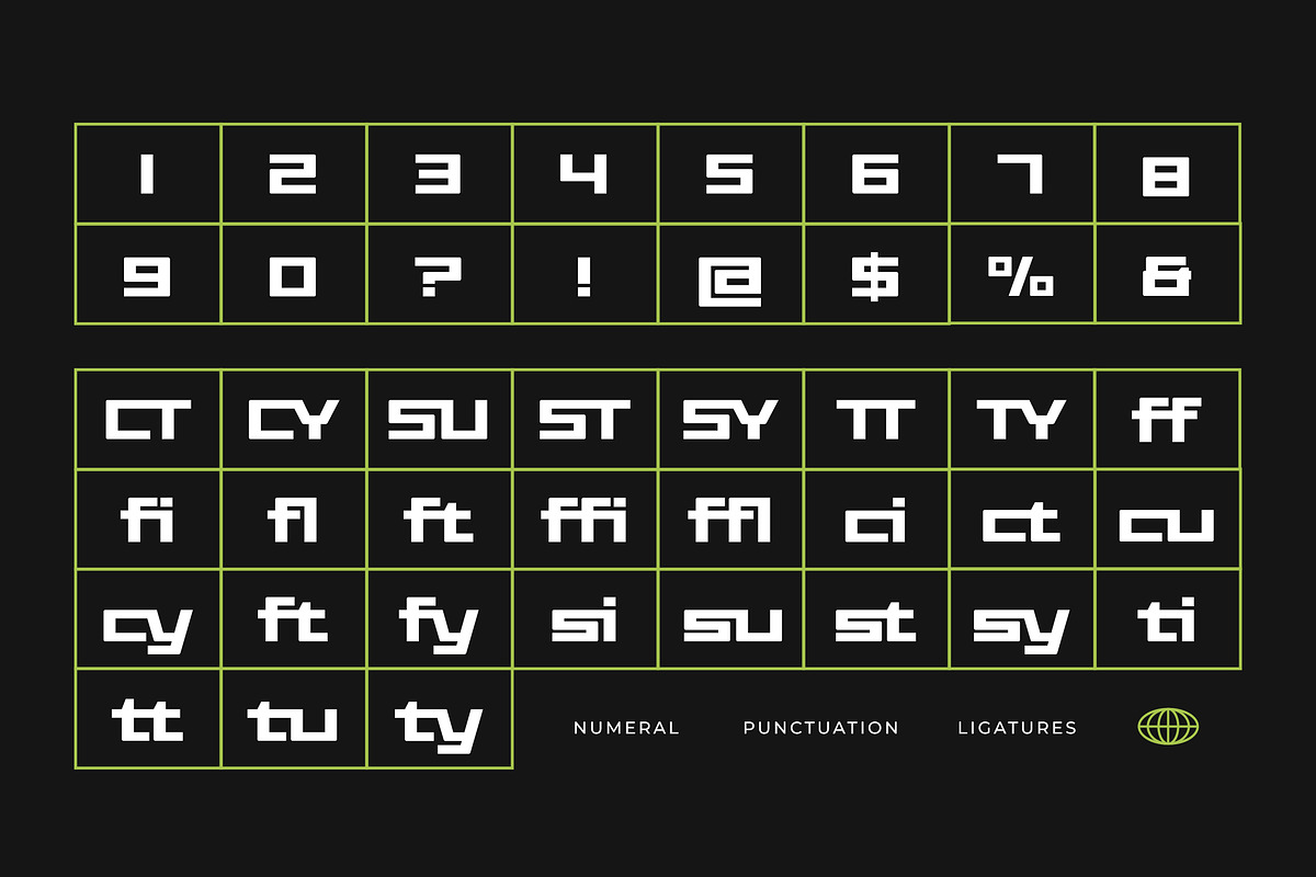 Grandink - Square Sans Serif Font, a Sans Serif Font by Typia Nesia ...