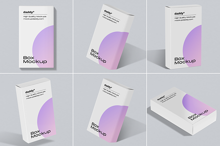 Labeled Box Mockup | Packaging Mockups ~ Creative Market