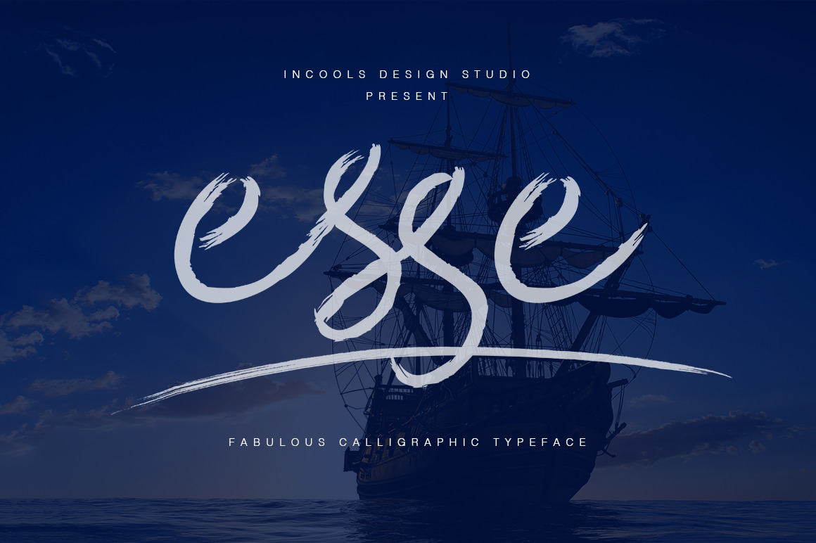 Esse, a Font by Incools