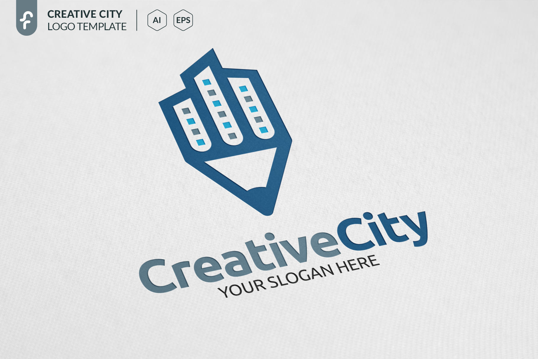 Creative City Logo, a Branding & Logo Template by ft.studio