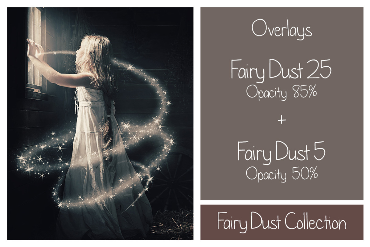 30 Fairy Dust PNG Overlays, a Texture Graphic by LovePhotoMoment