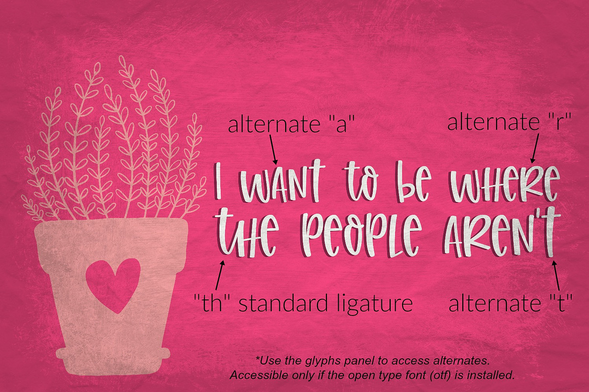 Seriously Though Handwritten Font