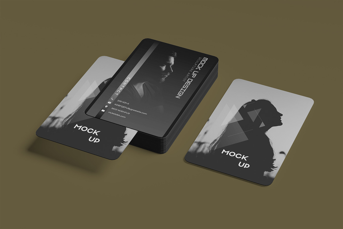 ID CARD MOCKUP, a Card Template by Riza Graphic