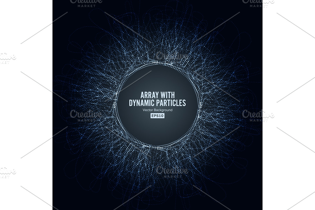 Array Vector With Dynamic Particles, a Texture Graphic by pikepicture ...