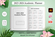 Editable 2023-2024 Academic planner