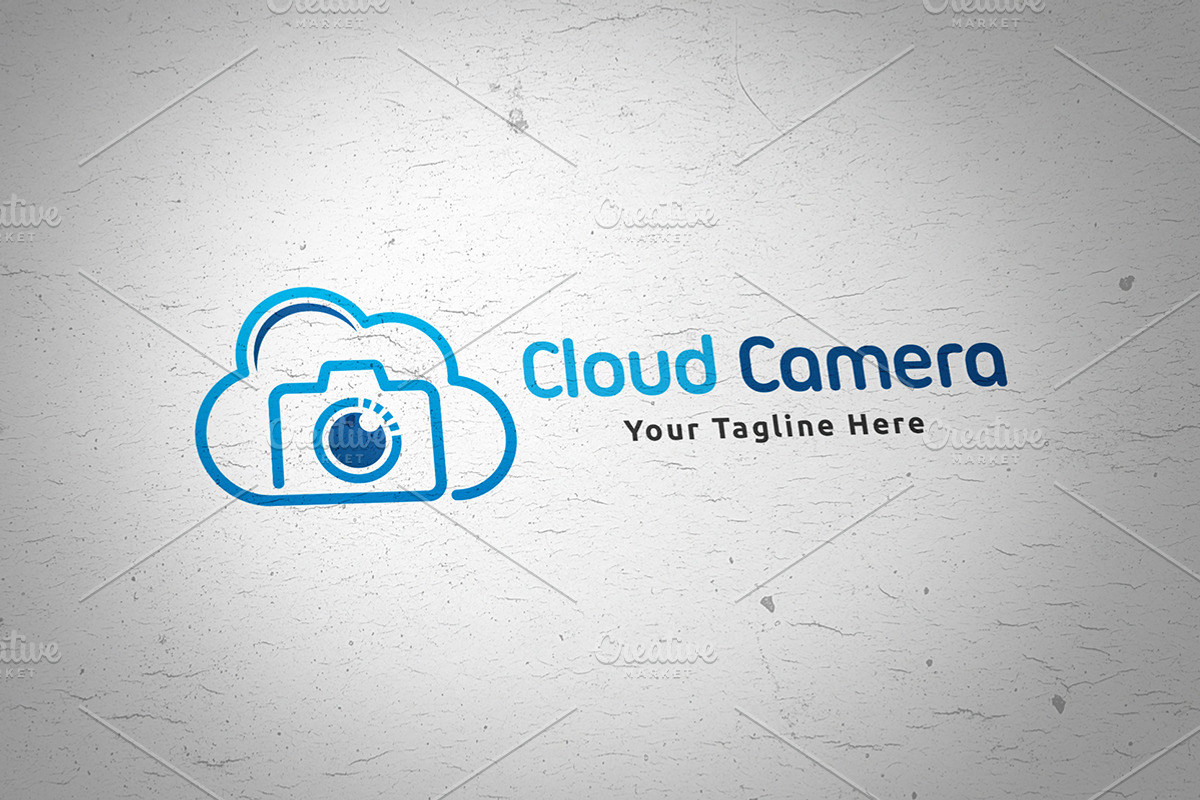 Cloud Camera Logo, a Branding & Logo Template by Martin-Jamez