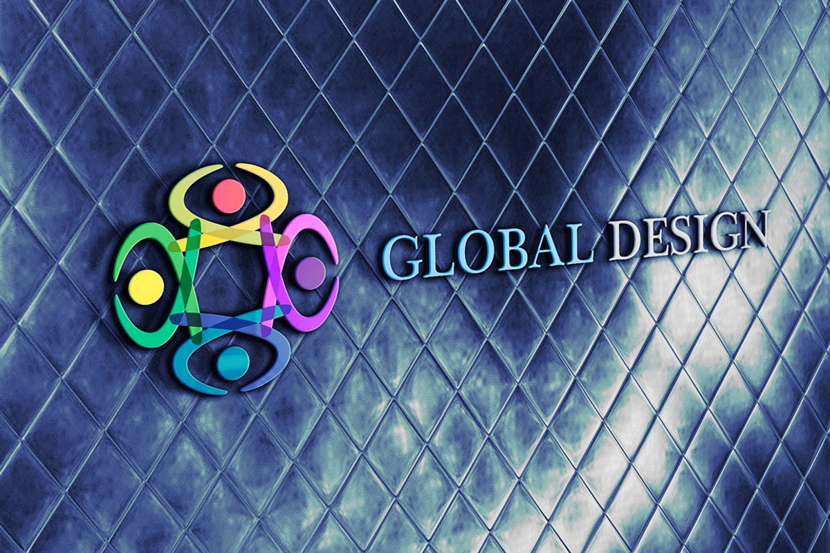 Global Design Logo, a Branding & Logo Template by BdThemes
