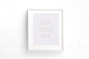 vertical & horizontal white frame, a Print Template by HisariDS Mockup ...