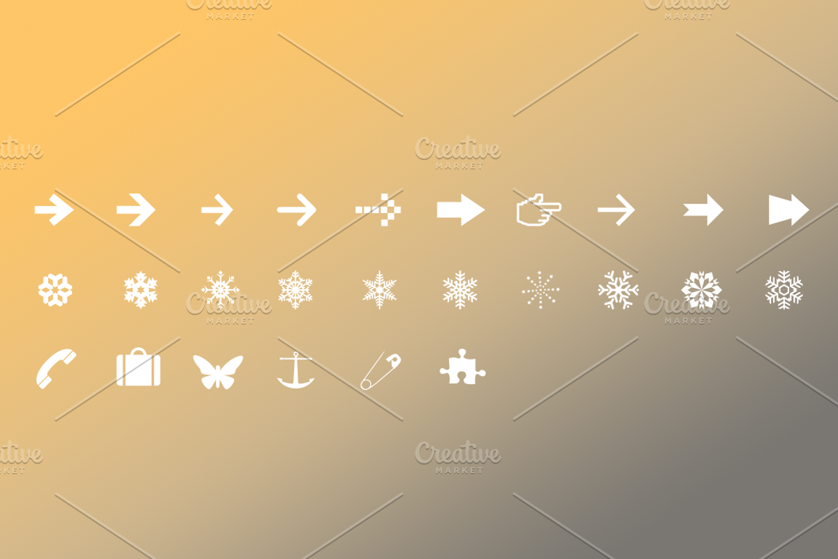 240 Vector Icons Pack, an Icon by Prosymbols
