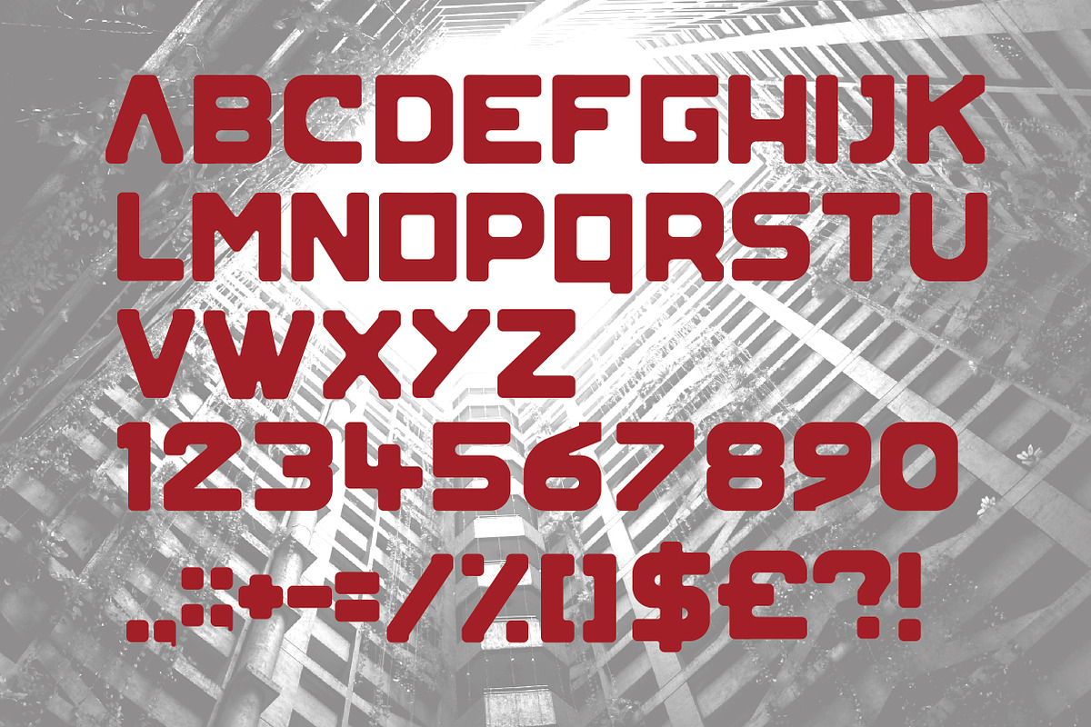 Blok Typeface, a Sans Serif Font by MikeHill