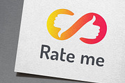 Rate me Logo, a Branding & Logo Template by IKarGraphics
