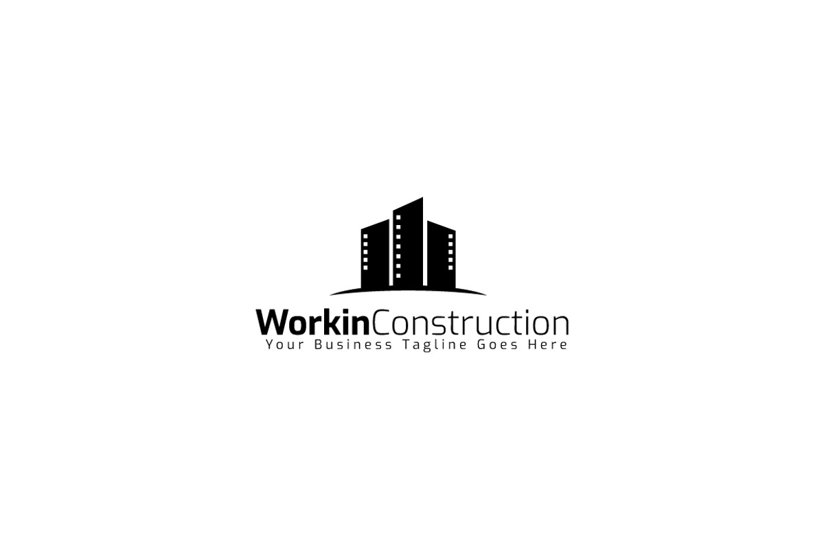 Workin Construction Logo Template, a Branding & Logo Template by Logo20