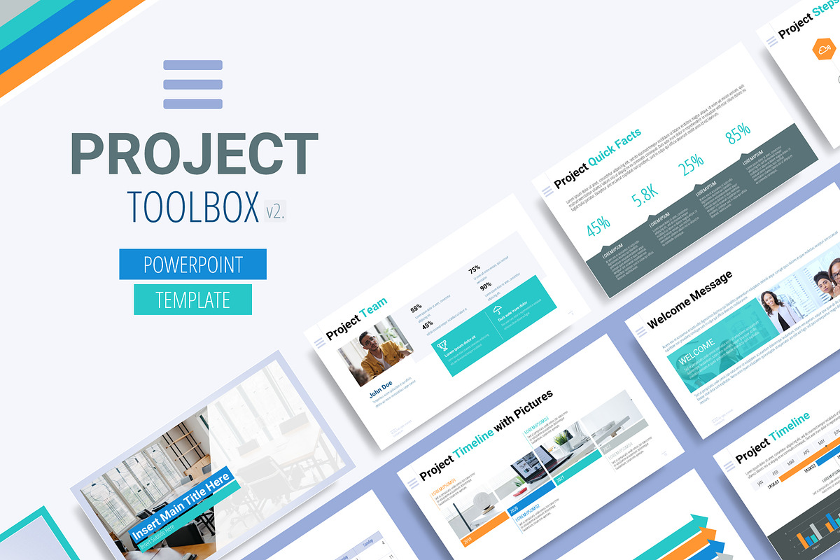 Project Presentation Template | Creative Market