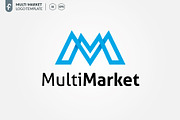 Multi Market Logo, a Branding & Logo Template by ft.studio