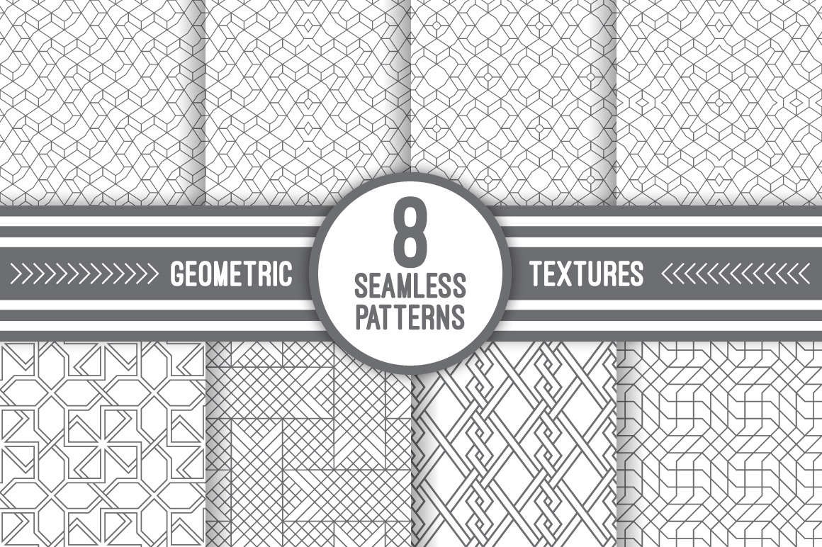 Thin line textured seamless patterns, a Pattern Graphic by pattern shop