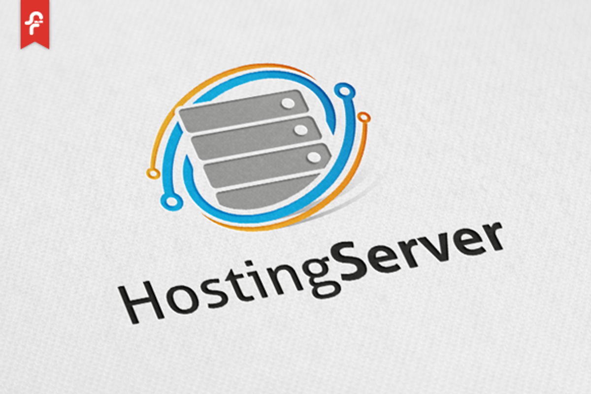 Hosting Server Logo, a Branding & Logo Template by ft.studio