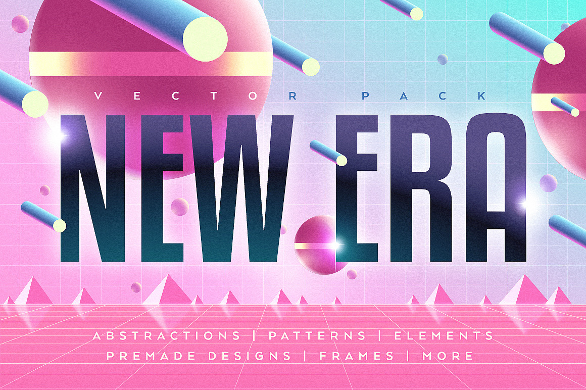 NEW ERA. Vector Graphic Pack, a Graphic by Darumo Shop