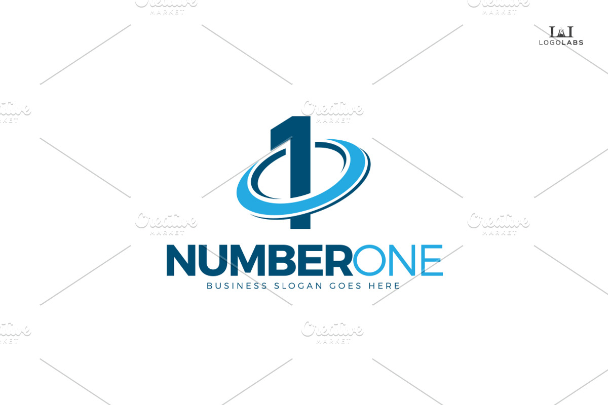 Number One Logo, a Branding & Logo Template by LogoLabs