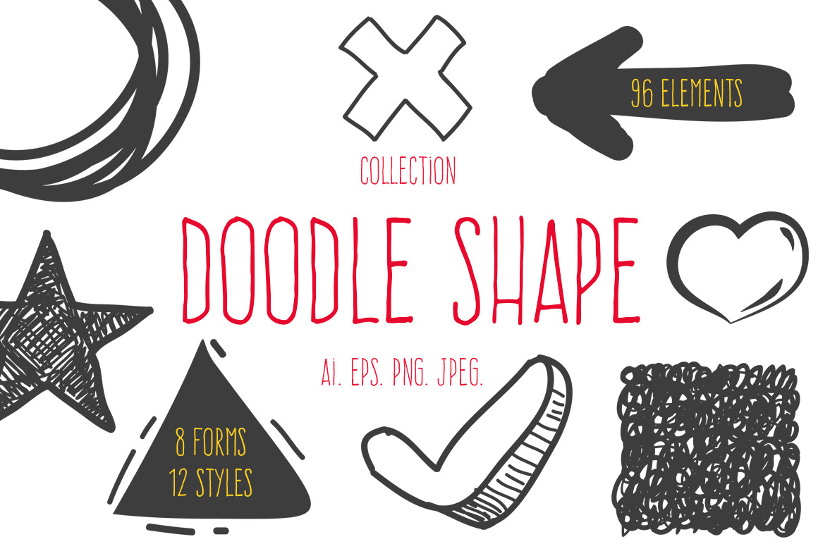 Doodle shapes, an Object Graphic by CGterminal