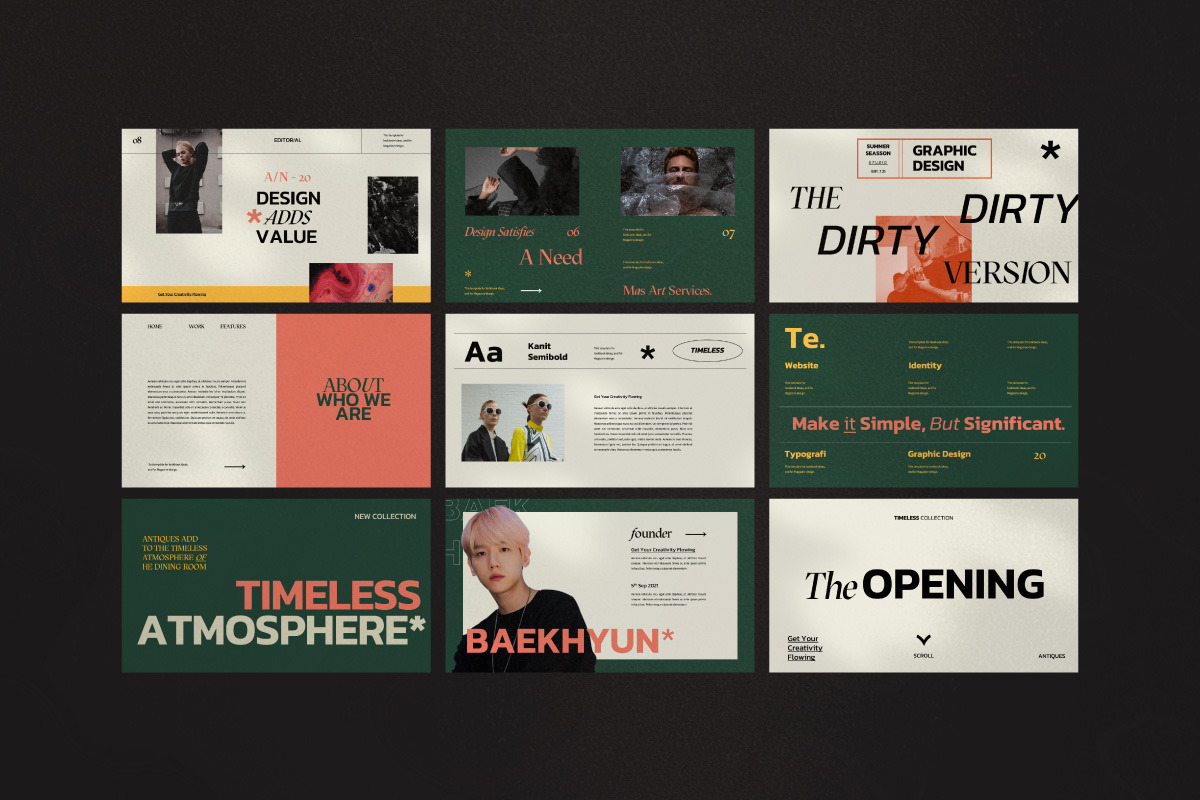 TIMELESS - Urban Powerpoint, a Presentation Template by Dirtytemp ...