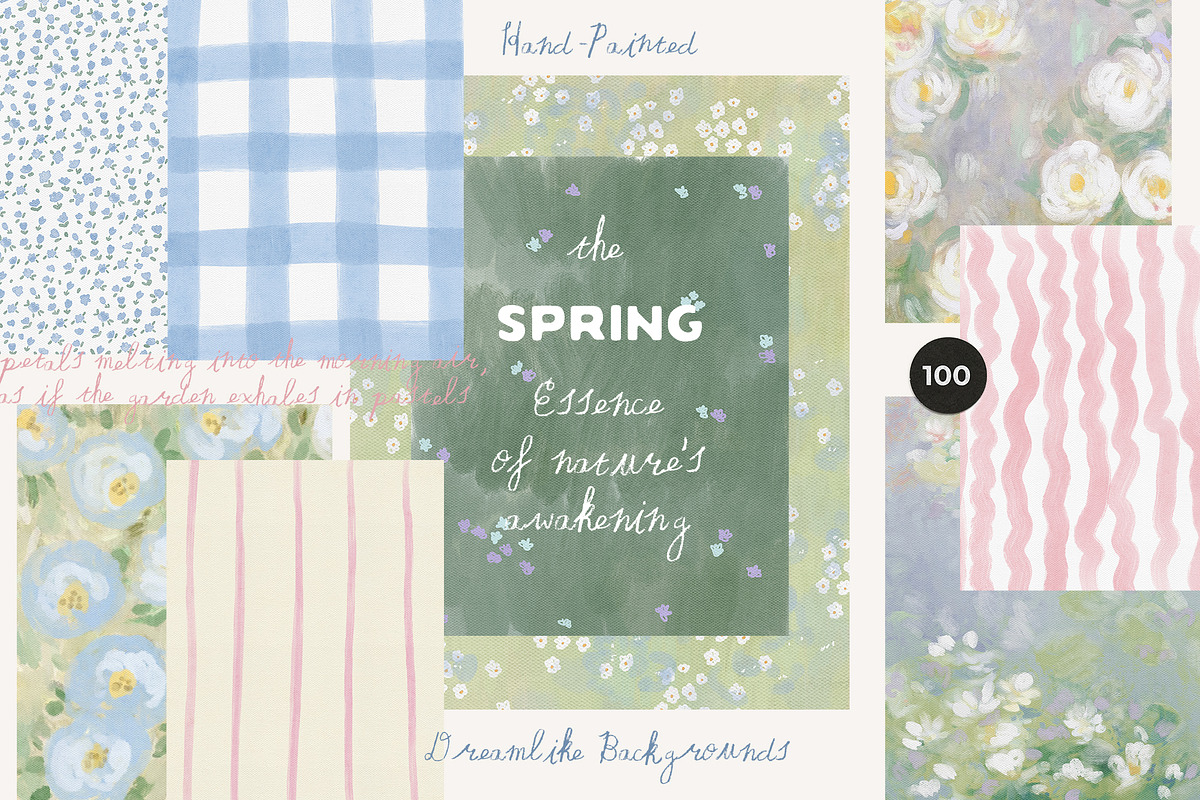 Hand-Painted Summer Whimsical Bundle