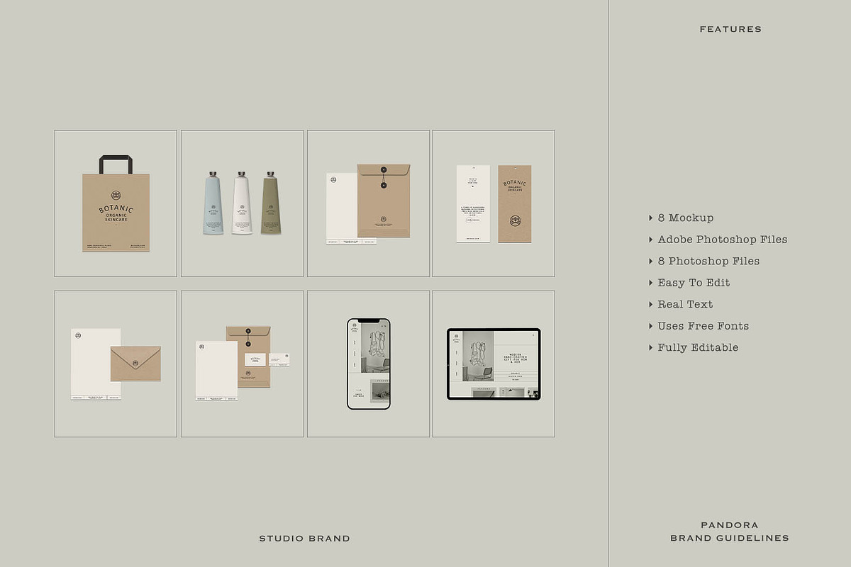 PANDORA I Brand Guidelines I Canva, a Magazine Template by Studio Brand