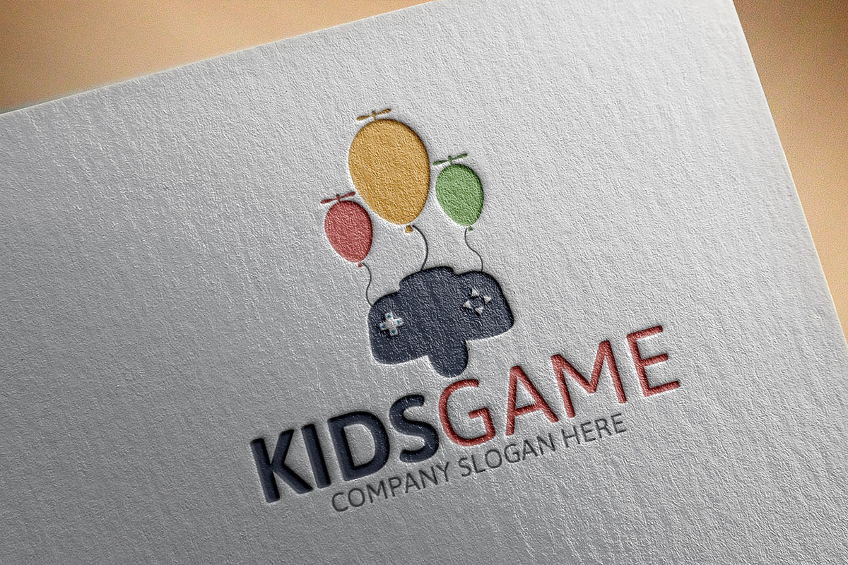 Kids Game Logo, a Branding & Logo Template by Josuf Media