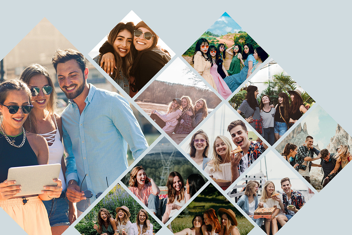 Unique Collage Photo Frame Bundle
