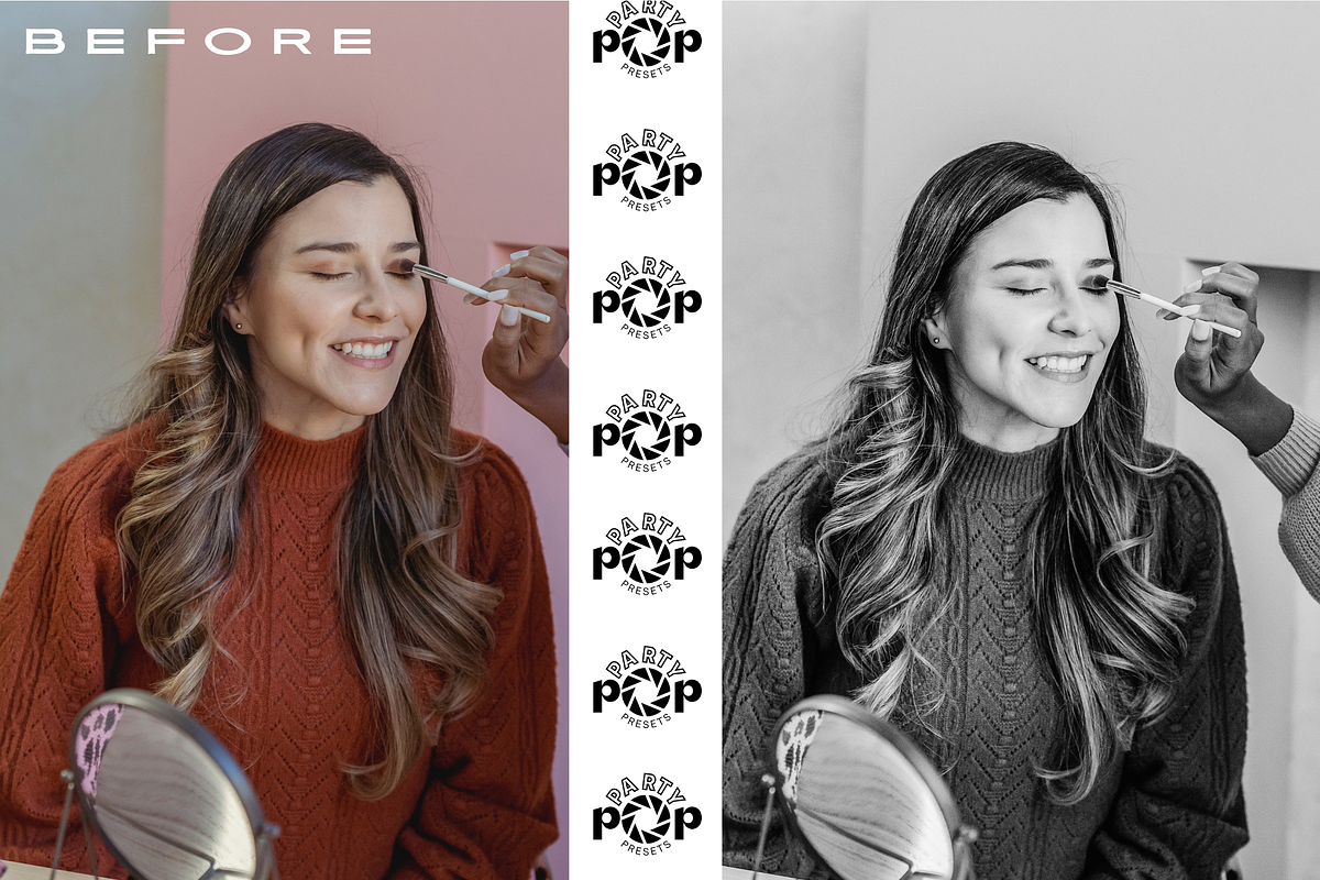 5 Black and White Influencer Presets