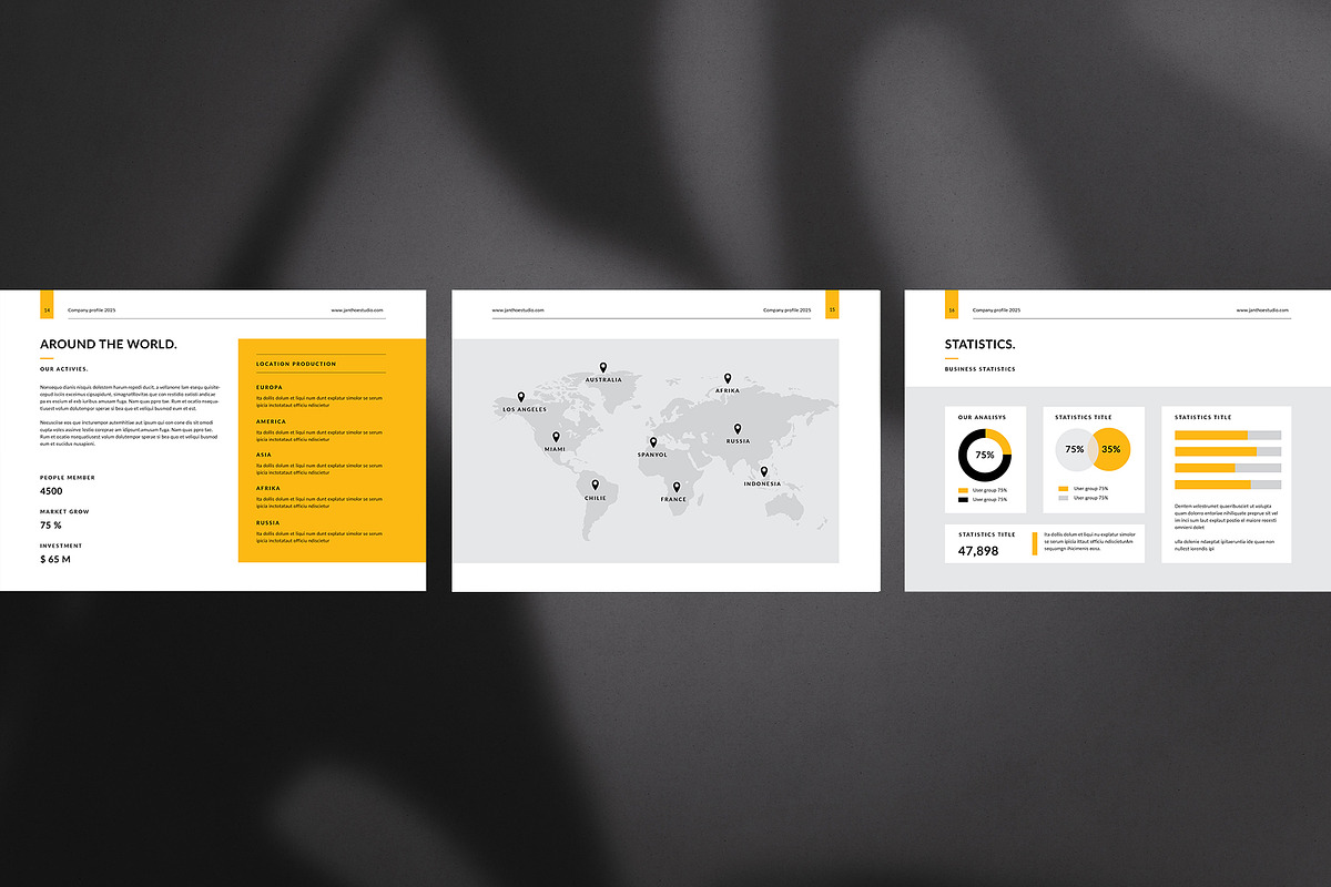 Annual Report Landscape | Brochure