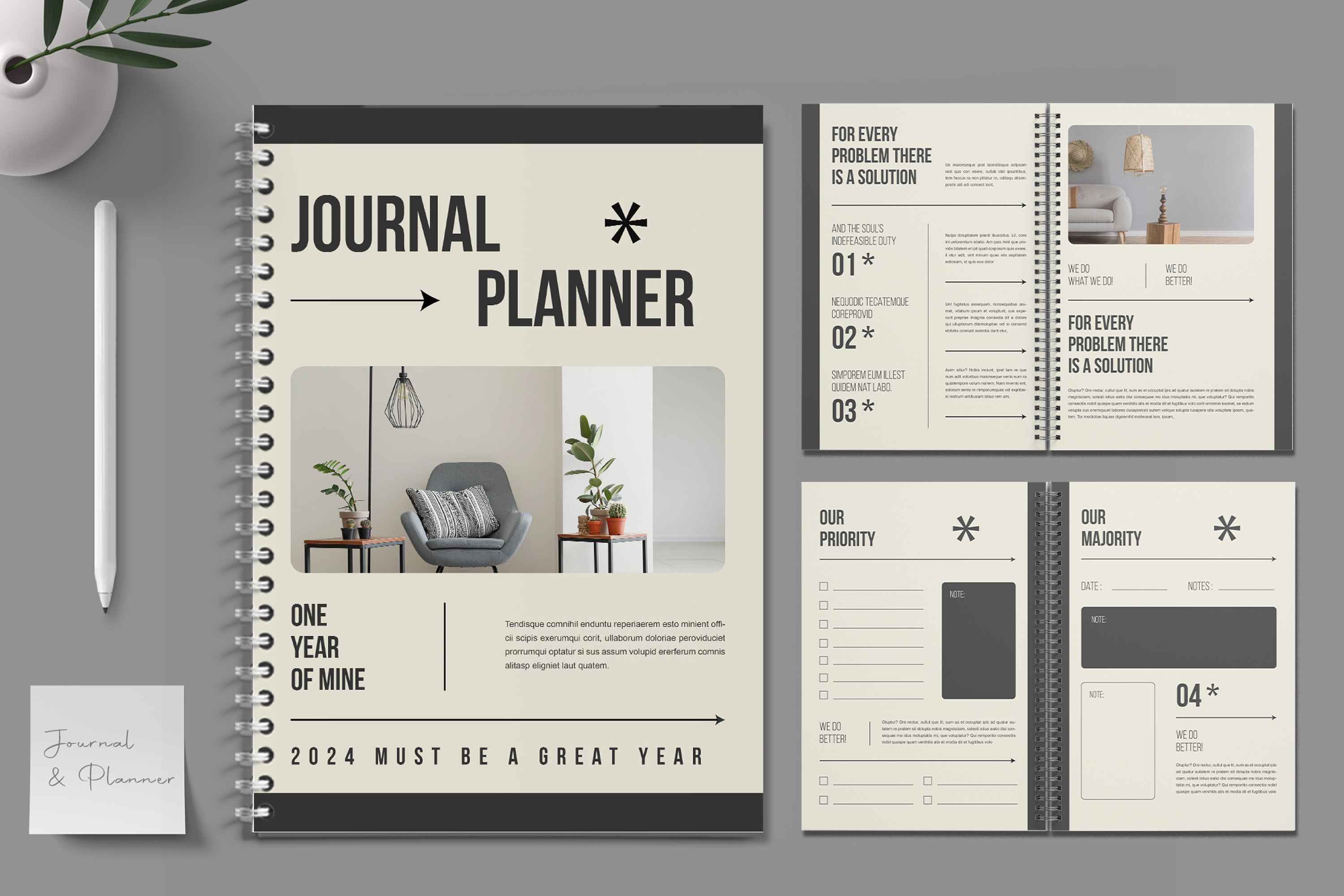 Journal And Planner Template