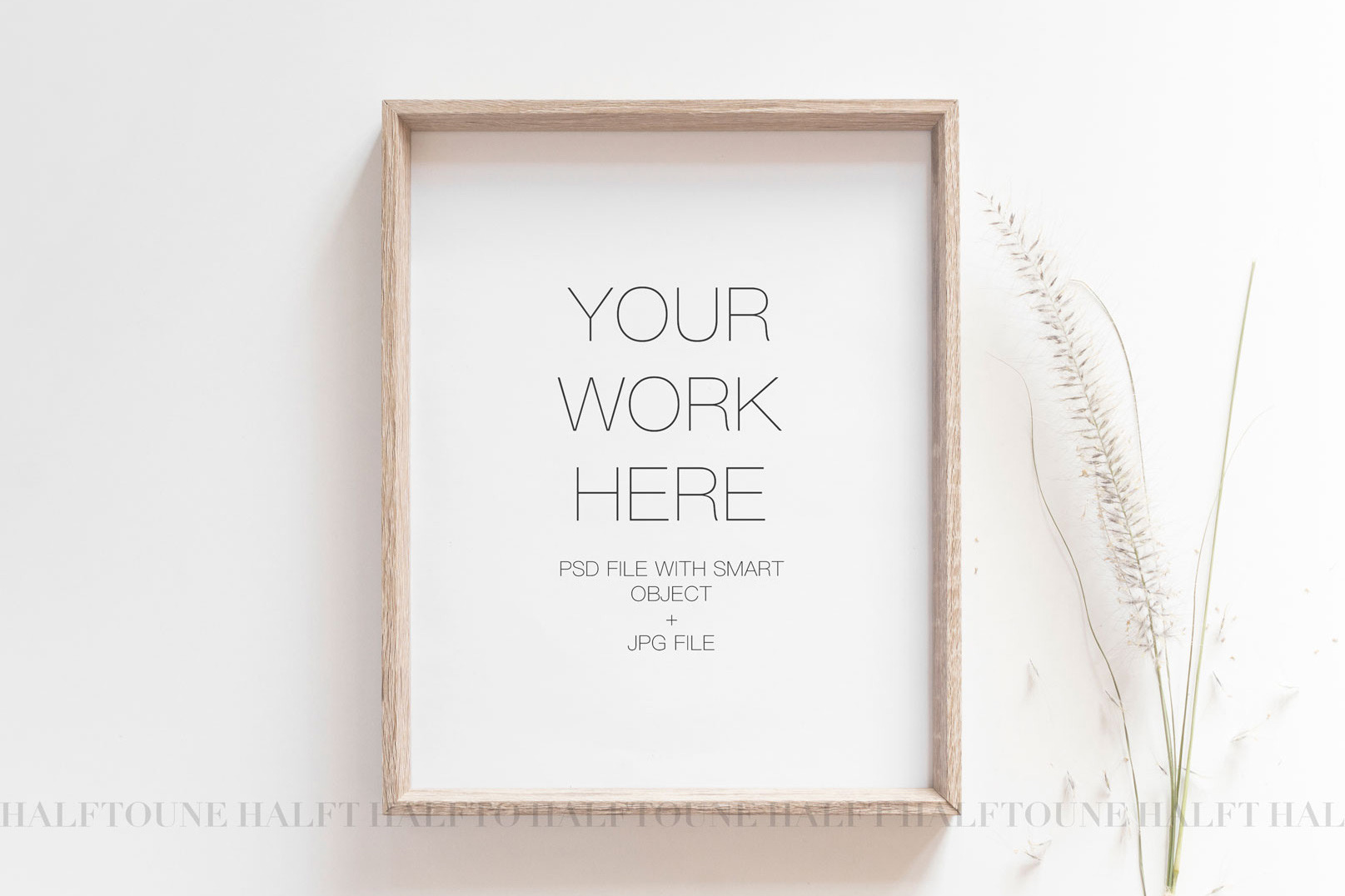 8x10 Wooden Frame Mockup, a Graphic by HALFTOUNE | Creative Market