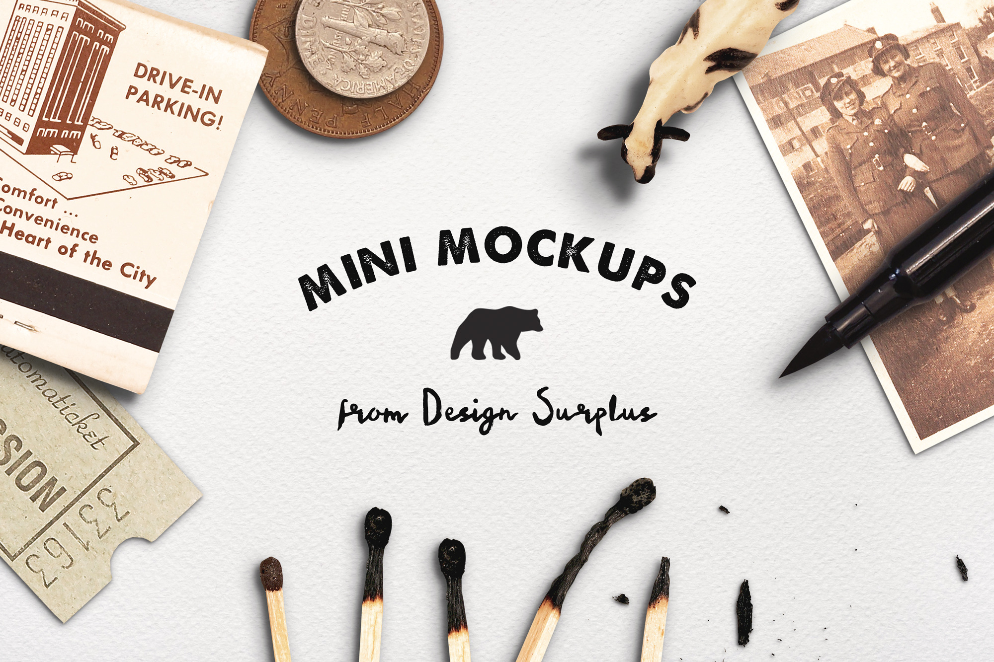 Mini Mockups, a Mockup by Design Surplus