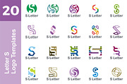 20 Logo Letter S Templates Bundle, a Branding & Logo Template by ...