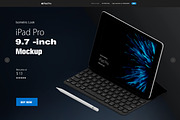 Isometric Apple iPad Pro 9.7 Mock-up | iPhone Mockups ~ Creative Market