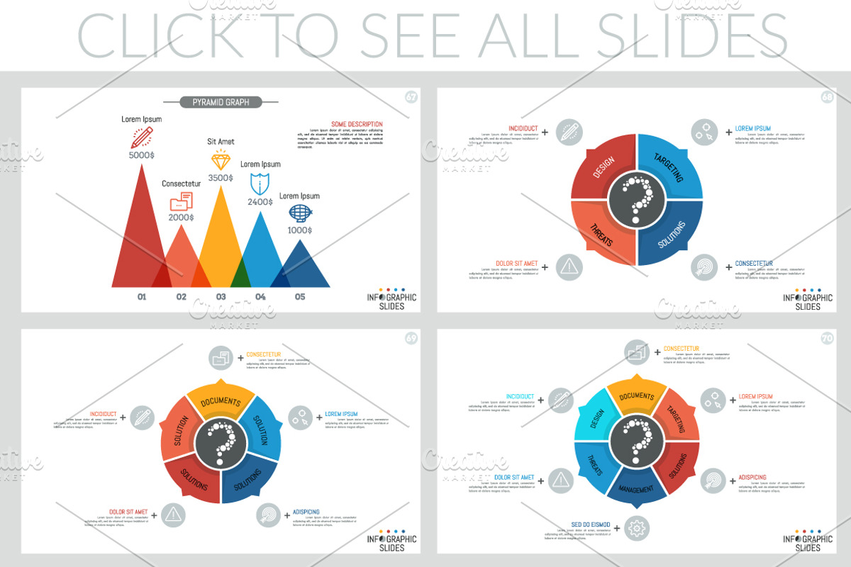 Infographic Slides, a Presentation Template by Andrew Kras Design