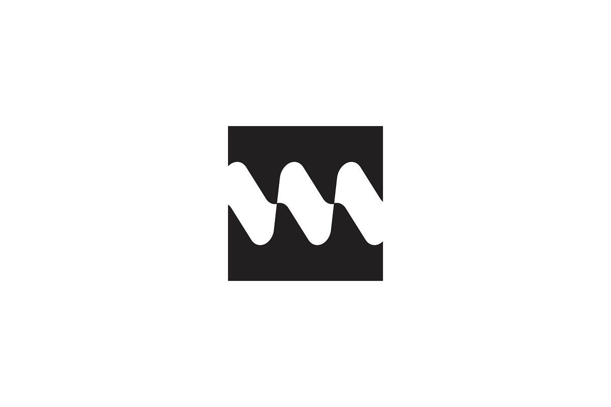 M Wave Logo Design, a Branding & Logo Template by FransiskaDesign