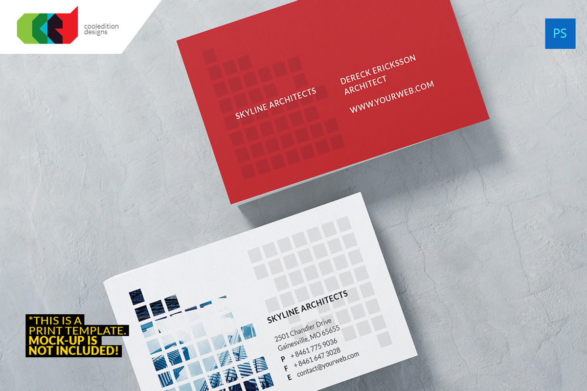 Architect - Business Card 49, a Business Card Template by Cooledition