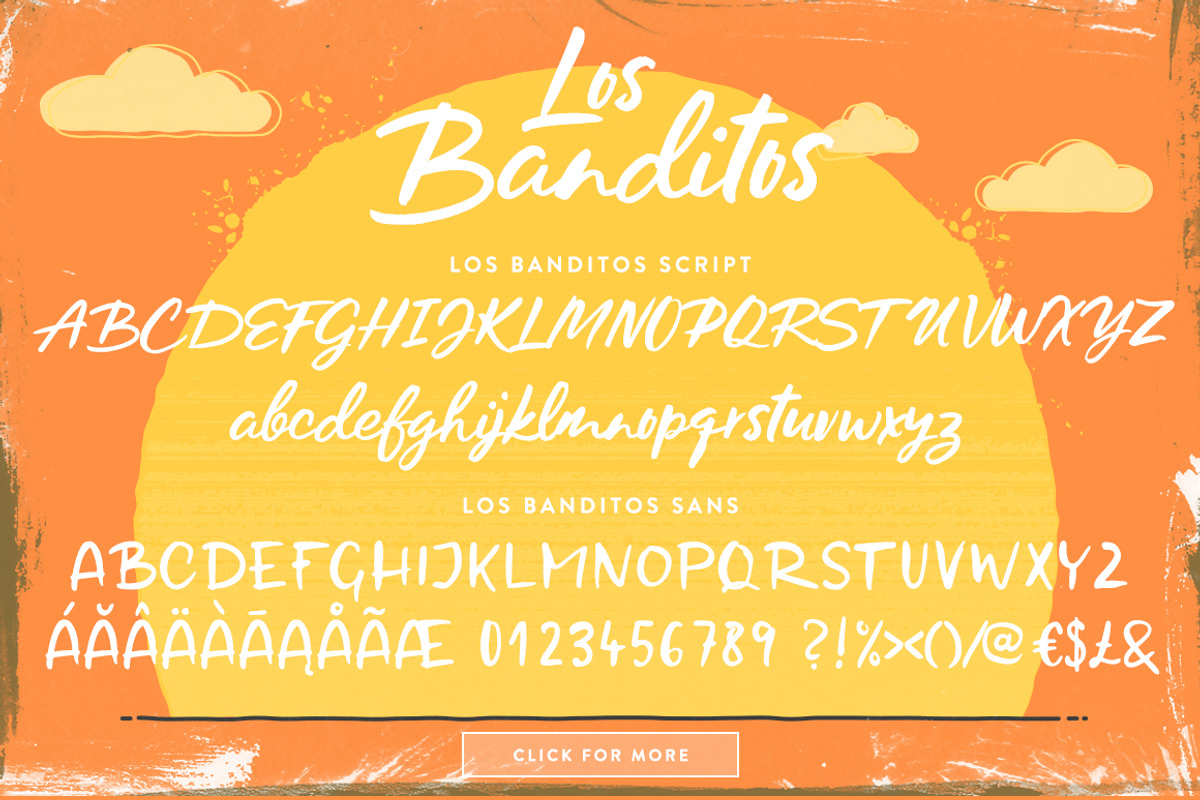 Los Banditos Font Duo, a Script Font by Ivan Rosenberg