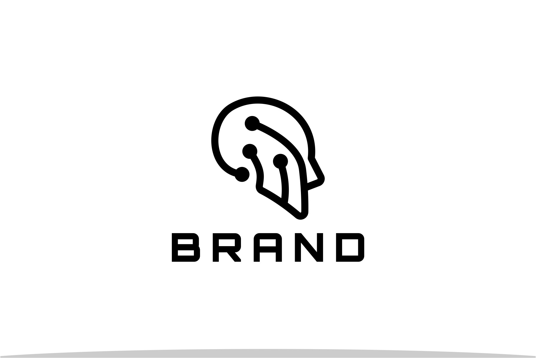 Tech Mind Logo | Branding & Logo Templates ~ Creative Market