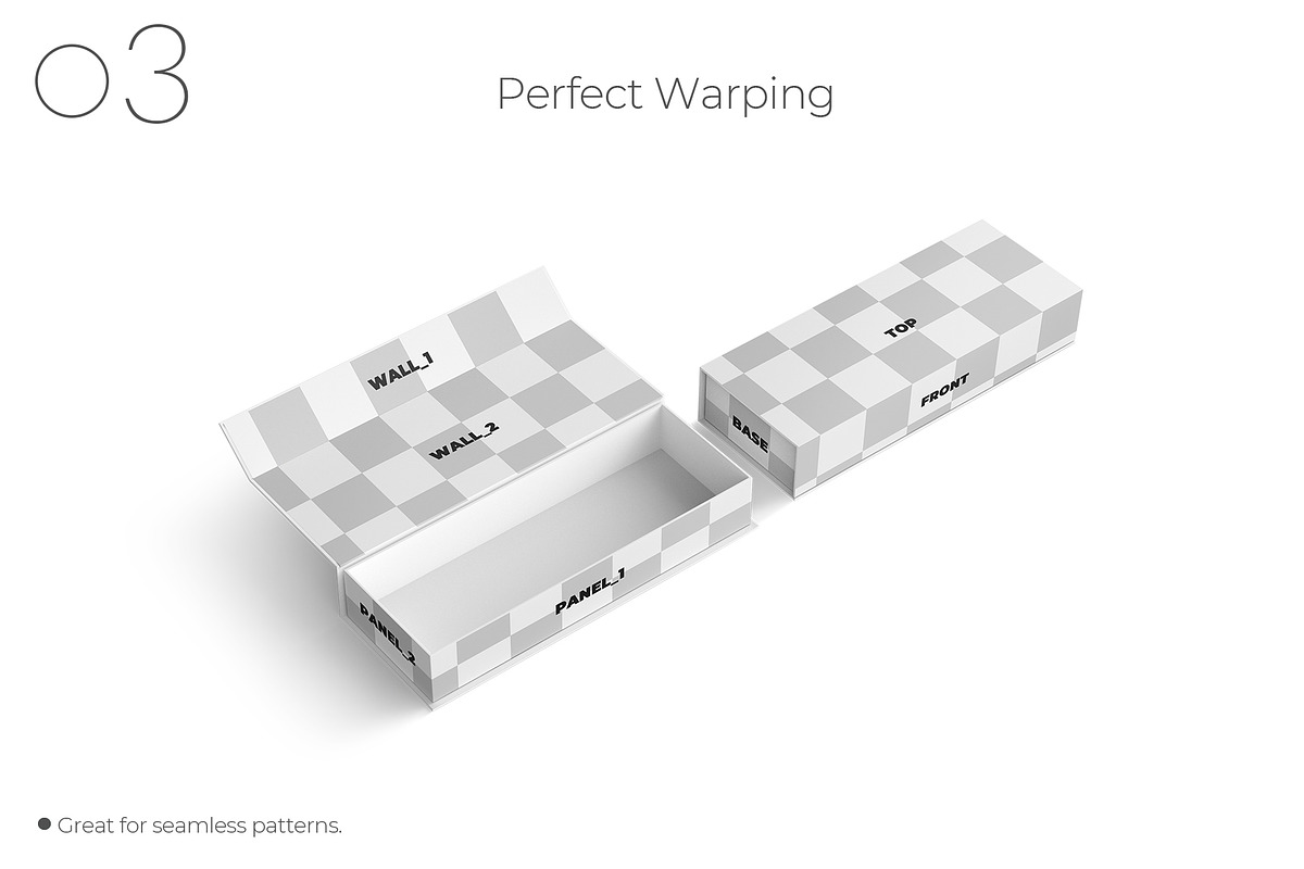 Slim Rectangular Magnetic Box Mockup, a Product Mockup by Sheikhadesign