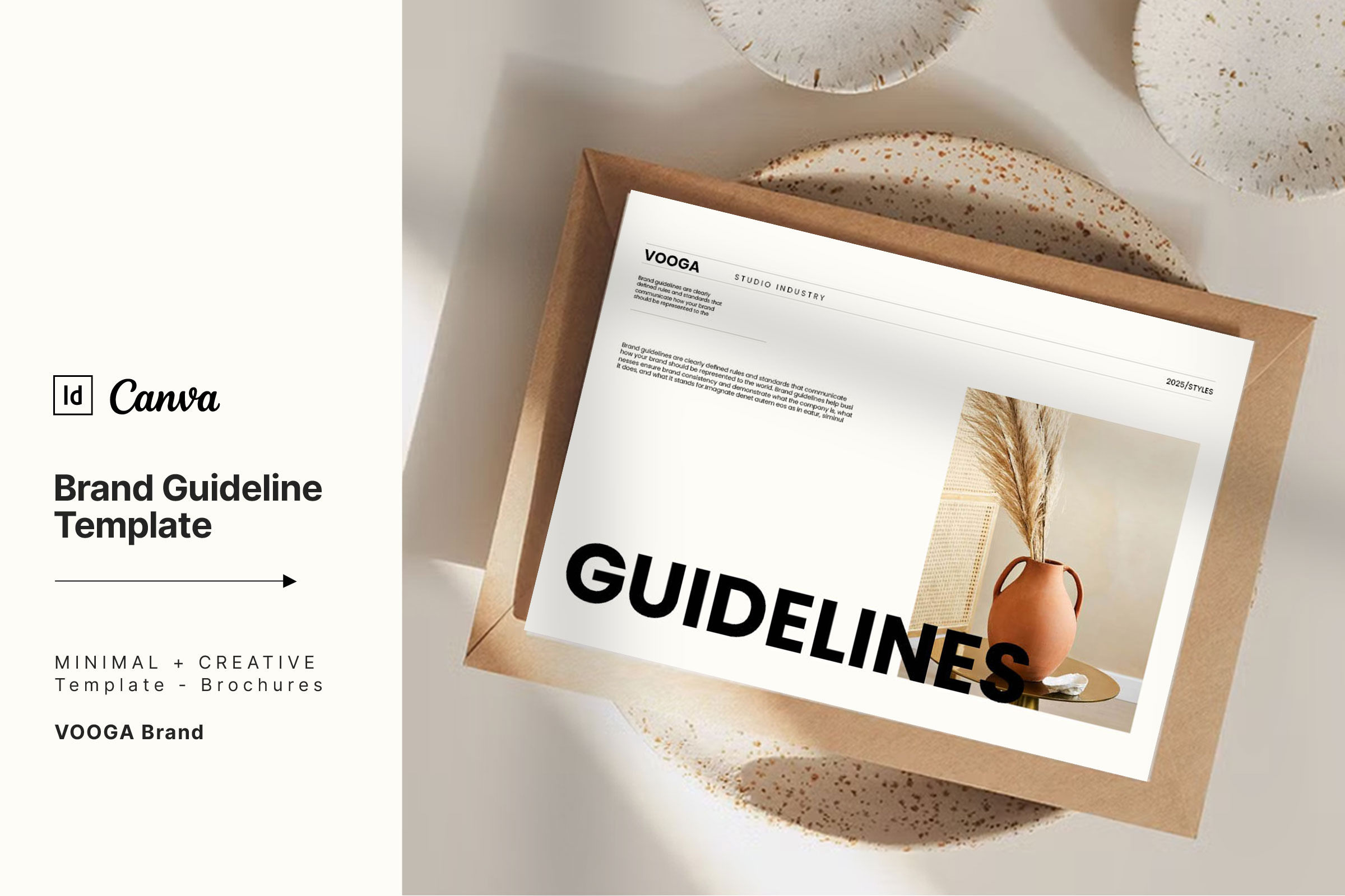 Vooga / Brand Guidelines, a Brochure Template by Studio Industry