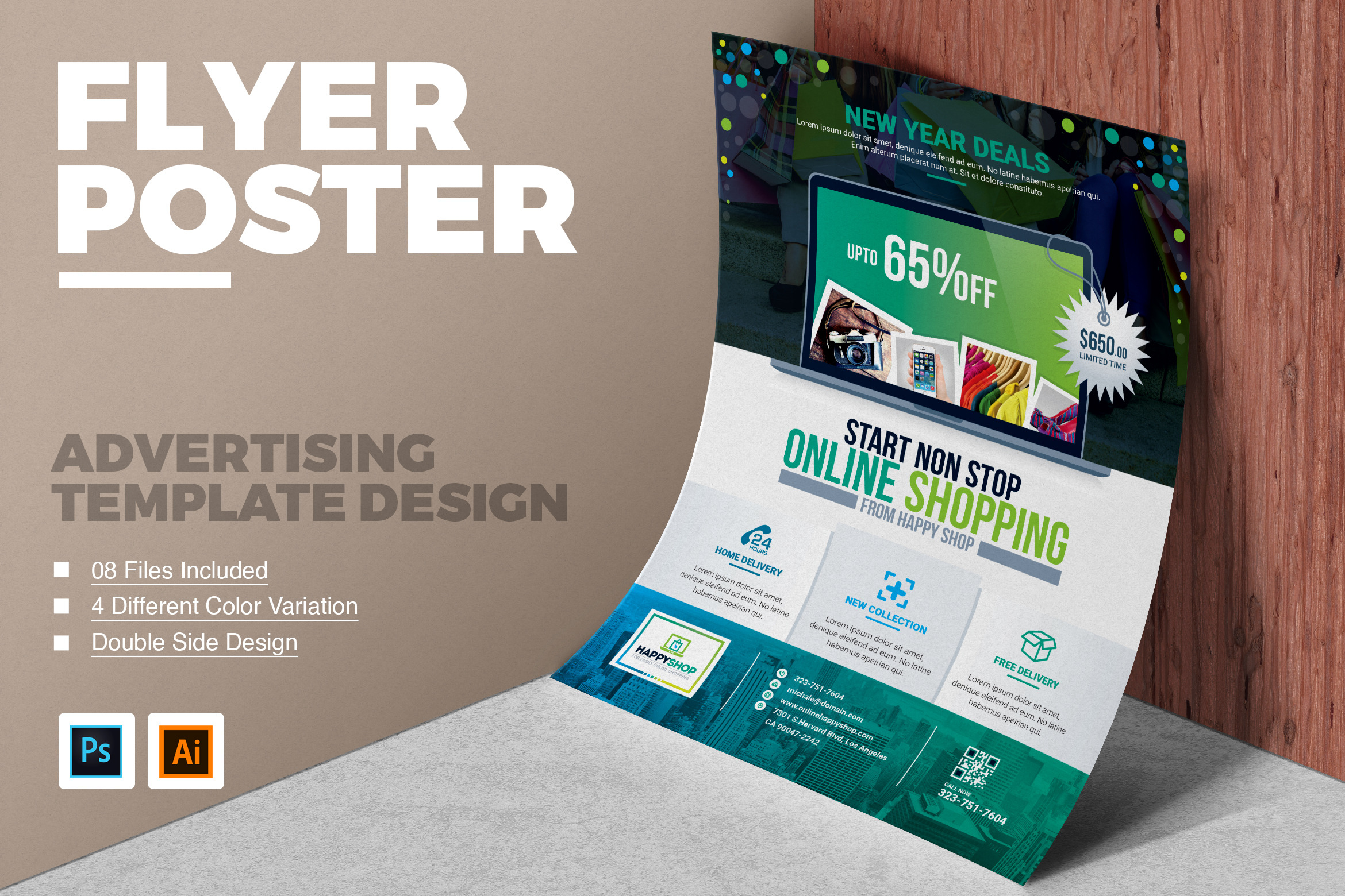 Product Promotional Flyer-Poster, a Flyer Template by ContestDesign