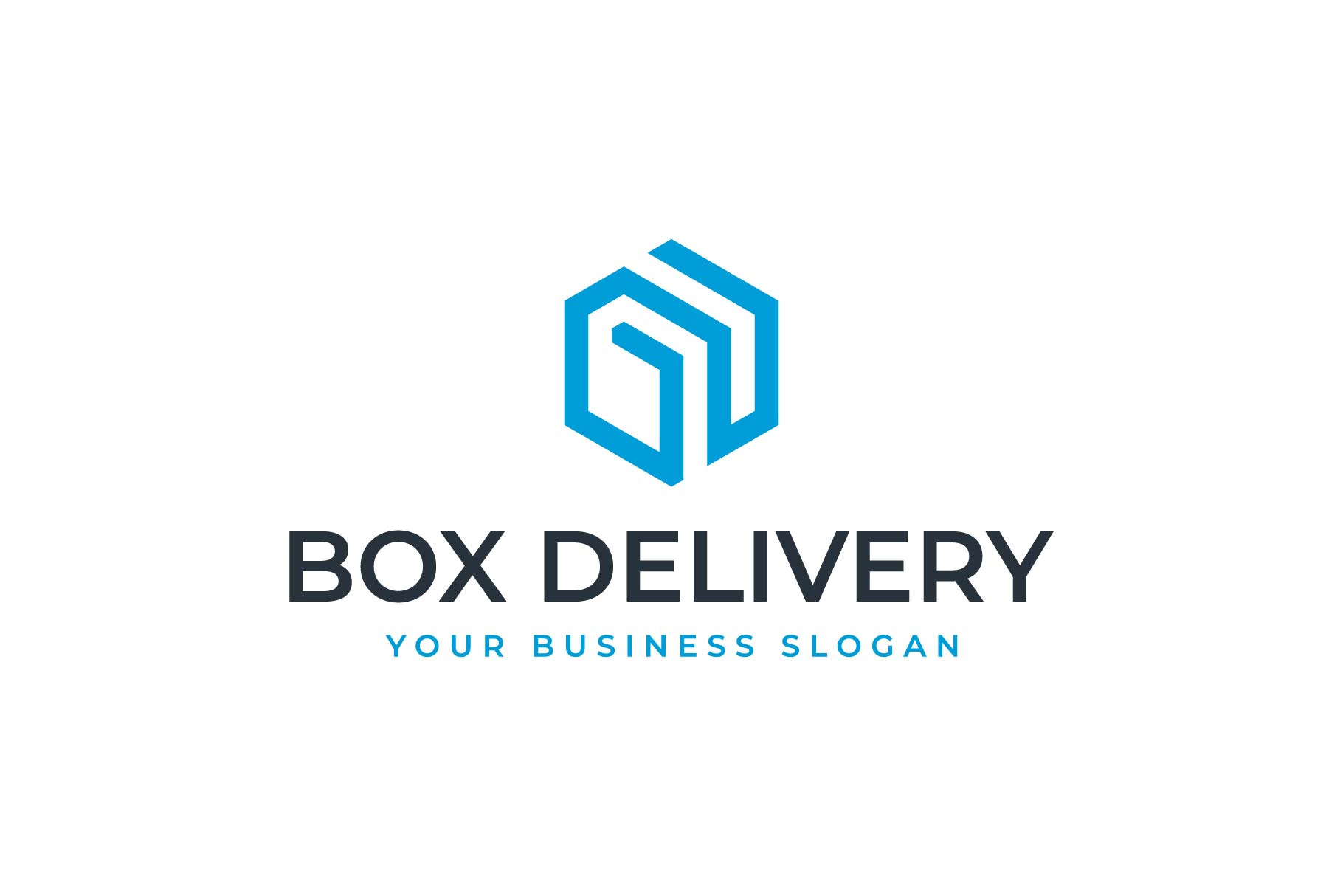 Delivery Box Logo Design, a Branding & Logo Template by FransiskaDesign