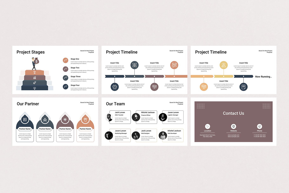 Project Proposal Presentation Design, a Presentation Template by ...