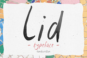Lid, a Script Font by One Fonty Day