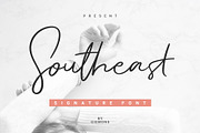 Southeast Signature, a Script Font by giemons™