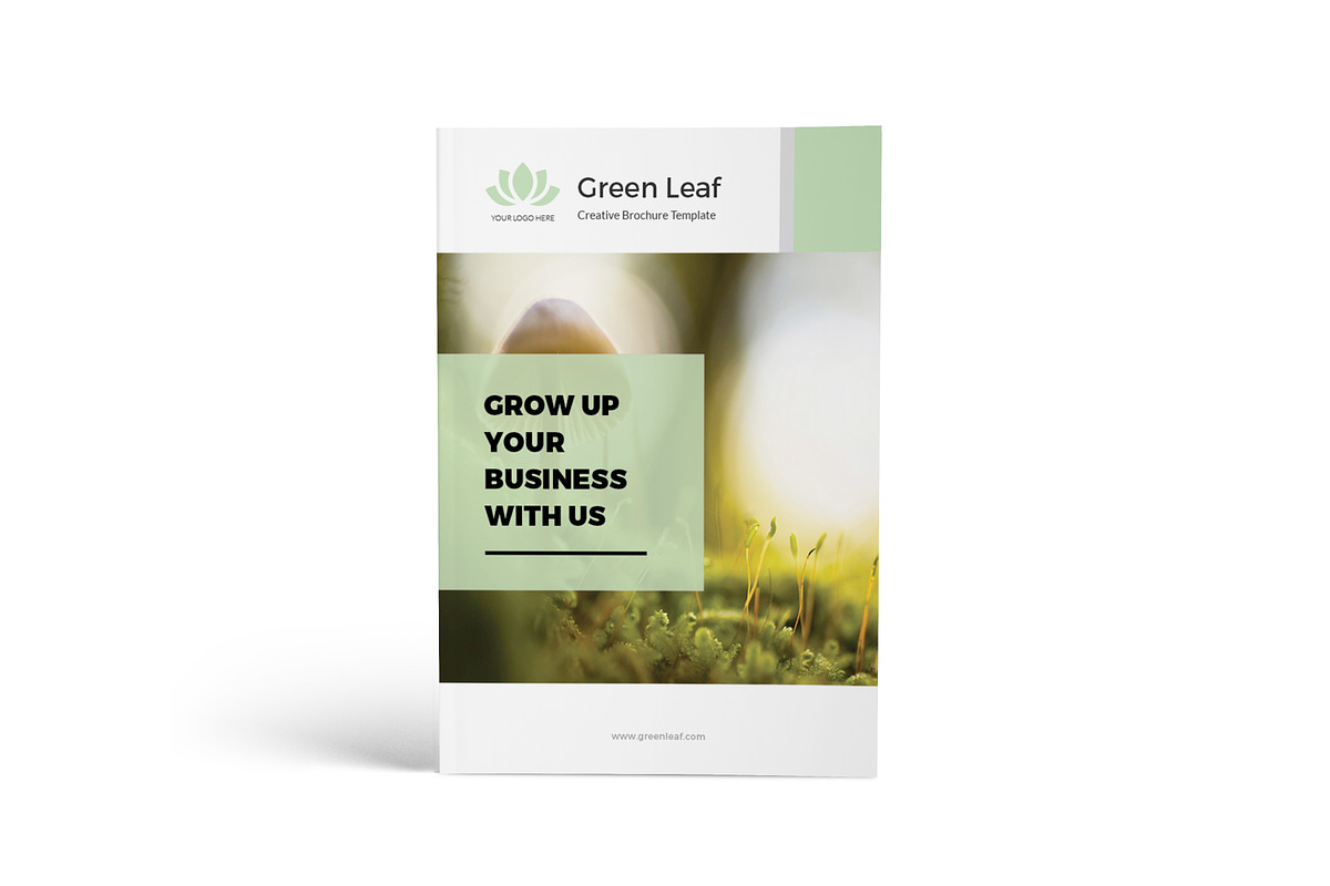Green Leaf - Creative Brochure, a Brochure Template by Incools Stokie